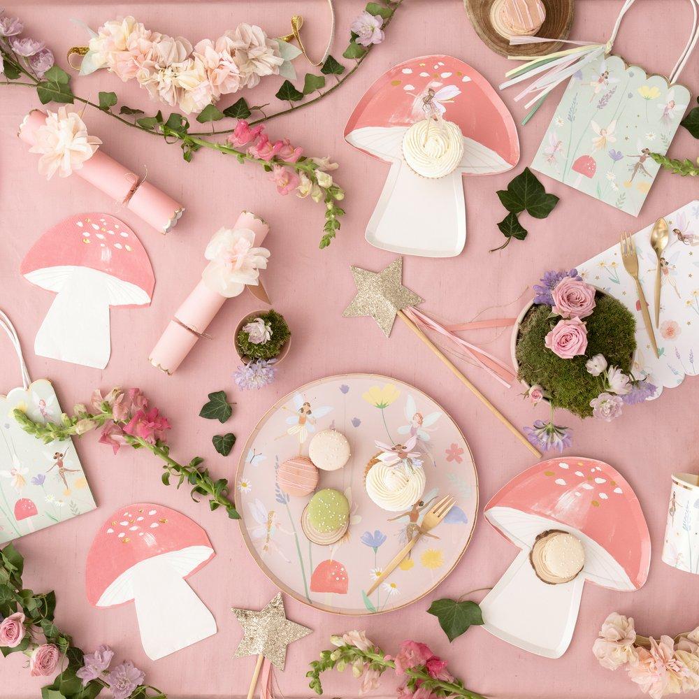 Fairy Party Supplies | Fairy First Birthday Decorations & Enchanted ...