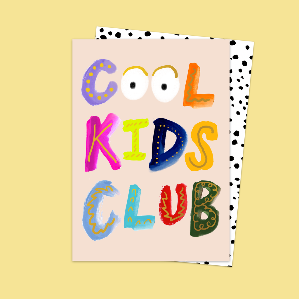 Cool Kids Club Card – BAM Party and Events