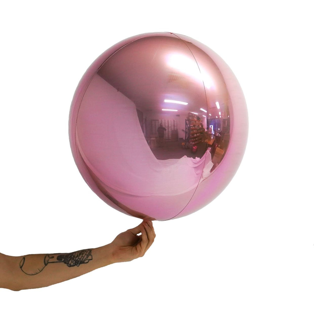 Metallic Light Pink 51cm Loon Ball – BAM Party and Events
