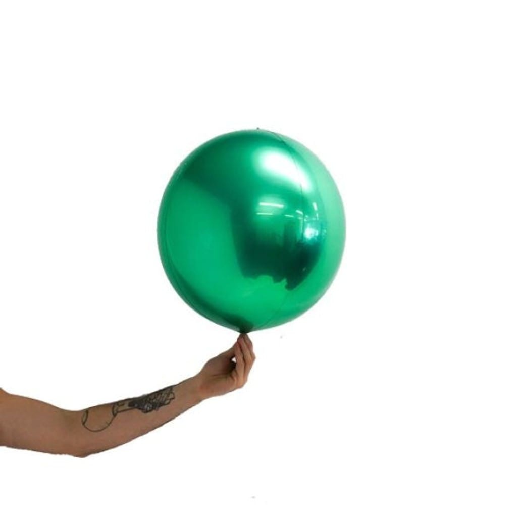 Metallic Green 35cm Loon Ball – BAM Party and Events